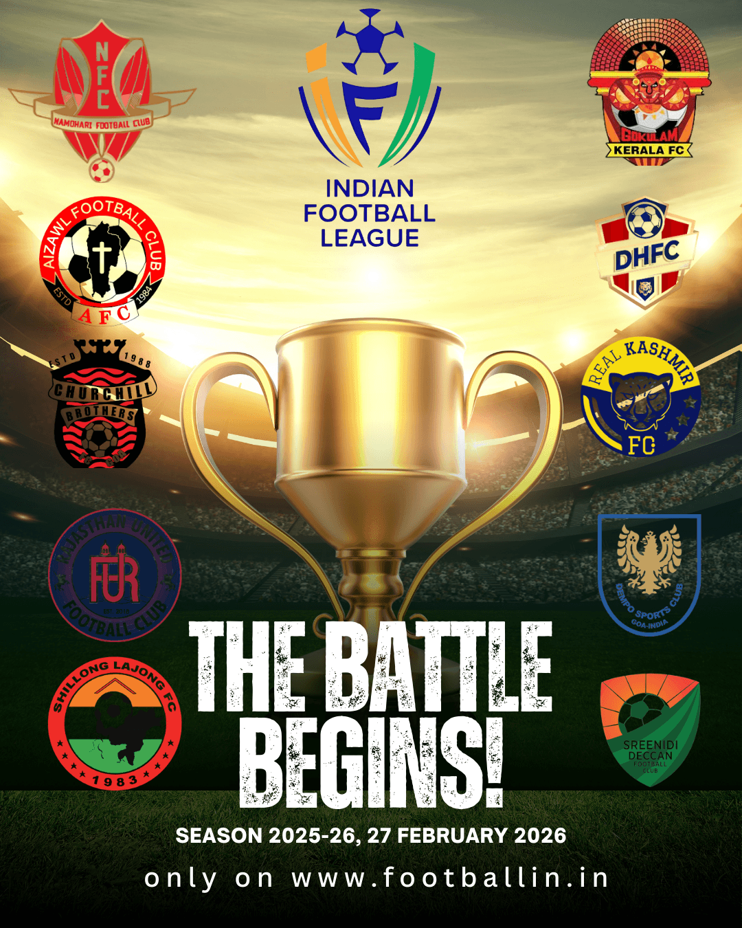 🕐 IFL – Indian Football League! New Identity, Bolder Ambitions, Kick ...