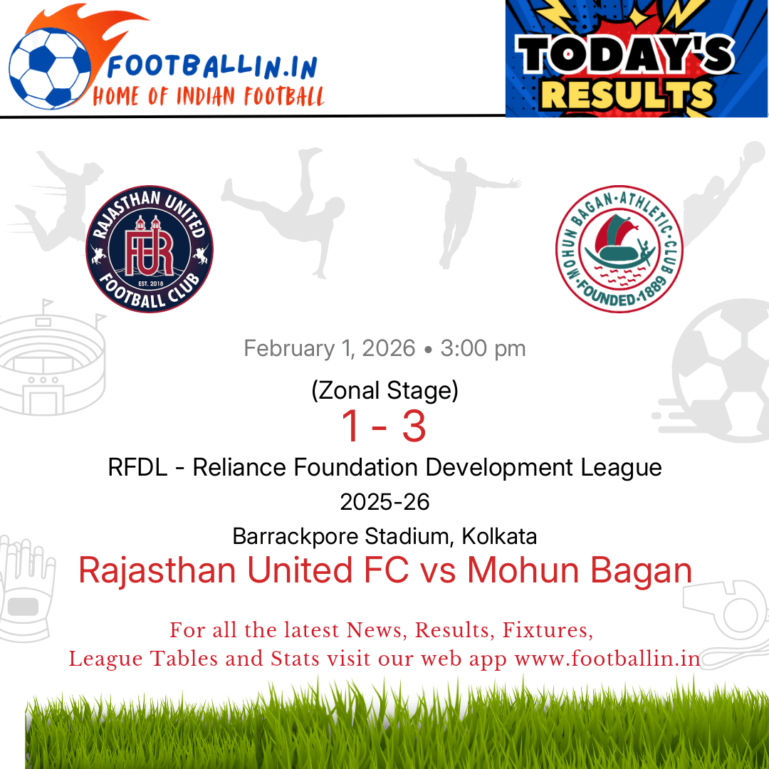 🚀 Suhail Ahmad Bhat fires Mohun Bagan to victory | Results, Fixtures ...
