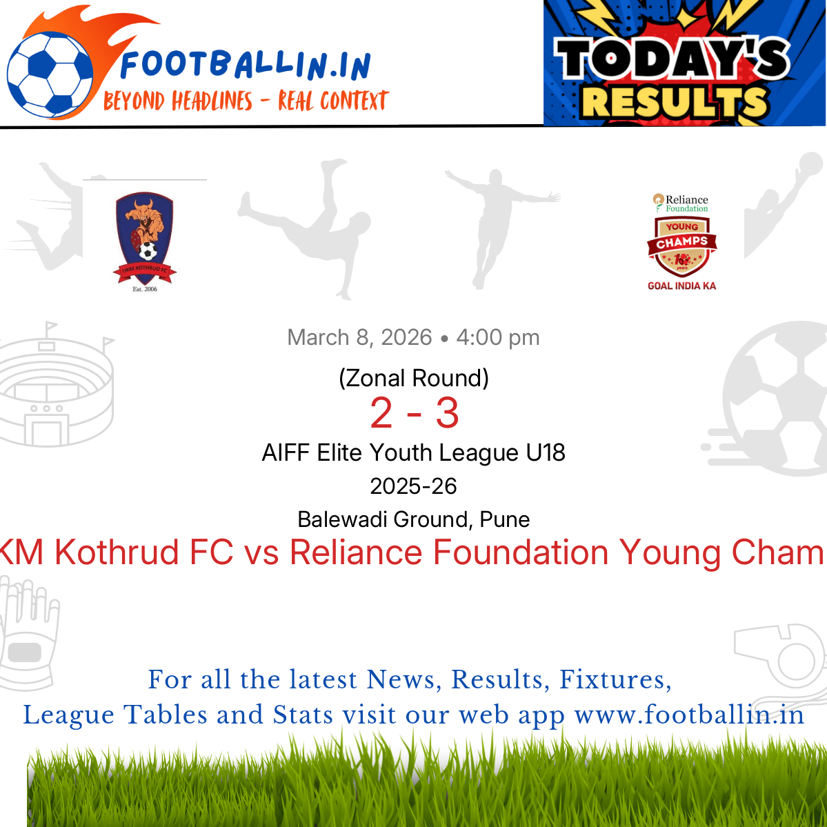 🍿 Edge-of-your-seat! Reliance Foundation Young Champs 3-2 UKM Kothrud ...